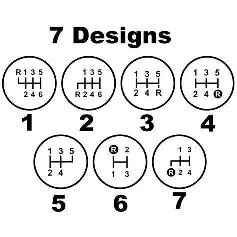 Shift Pattern Decals Atomic Decals