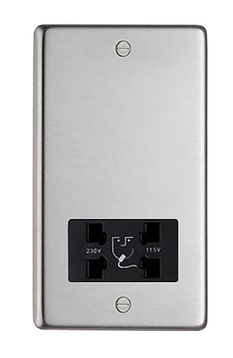Sss Dual Volt Shaver Socket Dw Ironmongery