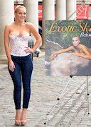 Helen Flanagan Cleavage At Peta Poster Unveiling Nip Slip Boobie Blog