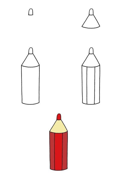 Comment Dessiner Une Idée De Crayon 2 Dessin Facile