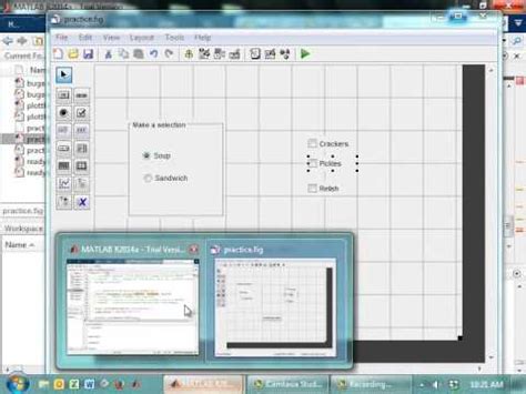 Checkboxes And Radio Buttons In MATLAB YouTube