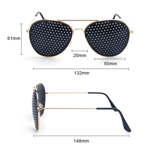 Anti Myopia Anti Fatigue Pinhole Sunglasses Vision Care Corrective