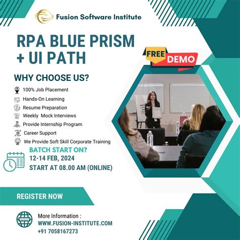 Fusion Software Institute Kharadi Pune On Linkedin Rpa Blueprism