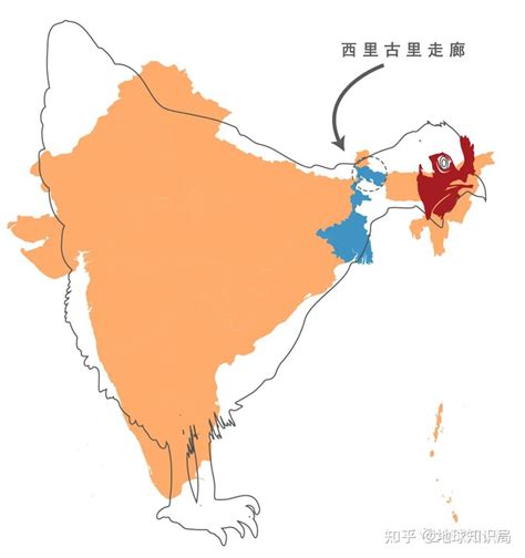 切断这条走廊，印度会分裂么？ 地球知识局 知乎