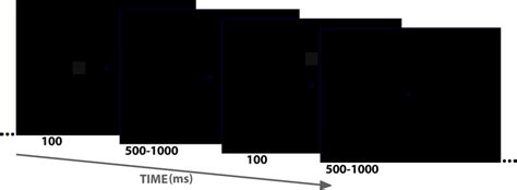 Schematic Representation Of The Stimulus Sequence Showing Duration Of
