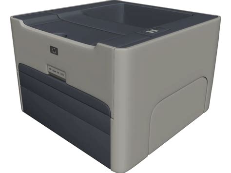 HP Laset Jet 1320 Printer 3D Model 3DCADBrowser