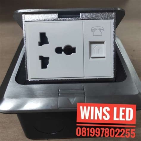 Promo Stopkontak Hdmi Stop Kontak Lantai Floor Polos Stop Hdmi Diskon 50 Di Seller