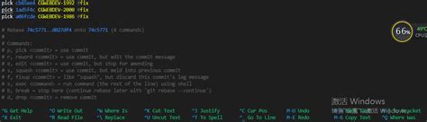 如何退出git rebase 命令行 SegmentFault 思否