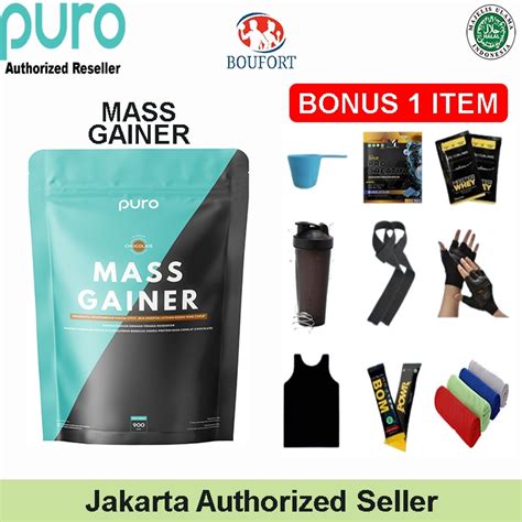 Jual PURO MASS GAINER 900gr Weight Gain Penambah Berat Badan 900 Gram