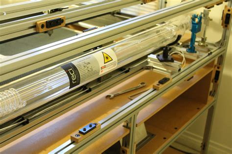 Installing Laser Tube — Laser Cutter Build Documentation