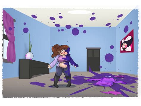 Rule 34 Anoninflator Big Breasts Blueberry Inflation Breasts Female