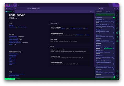 How To Code From Anywhere Using Self Hosted Code Server