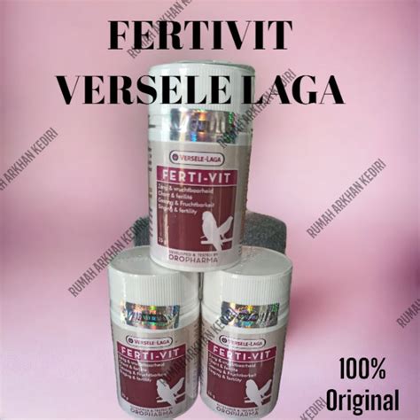 Jual FERTIVIT FERTI-VIT VERSELE LAGA VITAMIN BREEDING BURUNG | Shopee ...