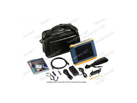Fluke Opvxg Exptplus Optiview Xg Network Analysis Tablet 10 Gbps Tequipment