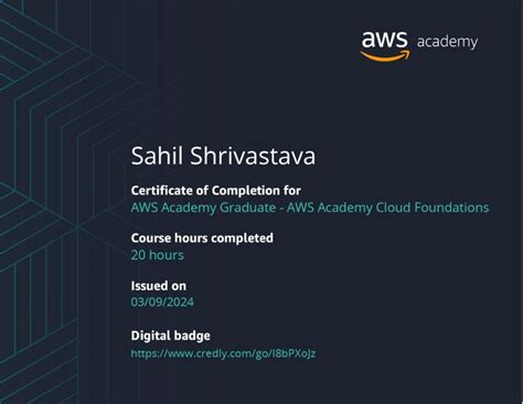 Sahil Shrivastava On Linkedin Cloudcomputing Aws Awscertified Techskills Careergrowth
