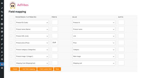 Create A Trovaprezzi Feed For Your Store With Adtribes
