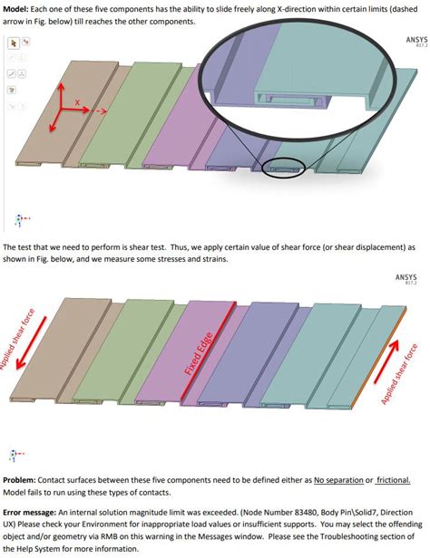 Surface Contacts Between Components
