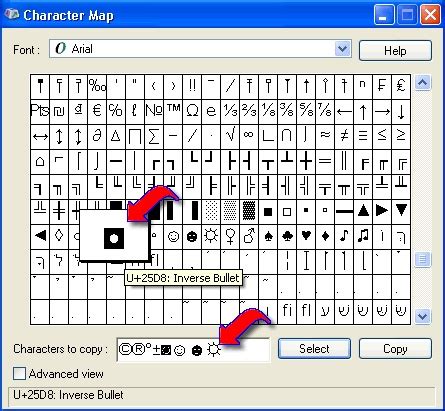 Character Map On Computer Keyboard