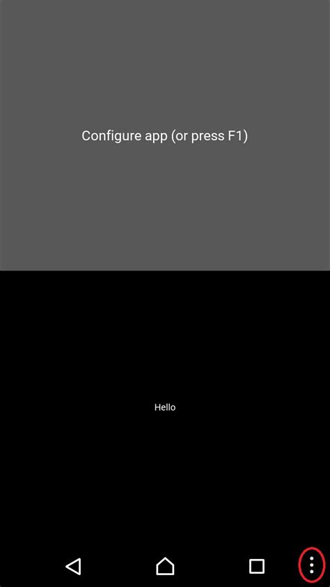 python kivy buildozer app shows 4 navigation key on android stack