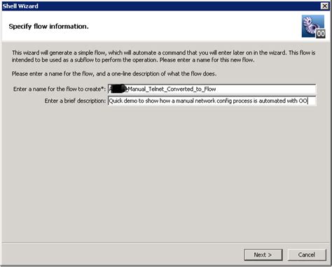 Automate A Manual Telnet Process Using Hp Operations Orchestration