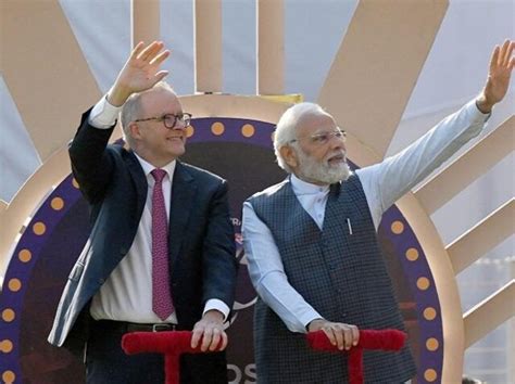 Pm Modi Raises With Australian Pm Issue Of Attacks On Temples In