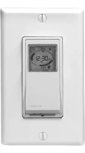 Temporizador Program Vel De Horas Leviton Vizia Para Intel Mercadolivre