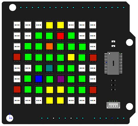 Christmas Tree — Rgb Matrix Module For Arduino 10 Documentation