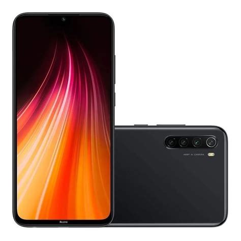 Xiaomi Redmi Note 8 Dual SIM 64 GB Space Black 4 GB RAM Shopee Brasil