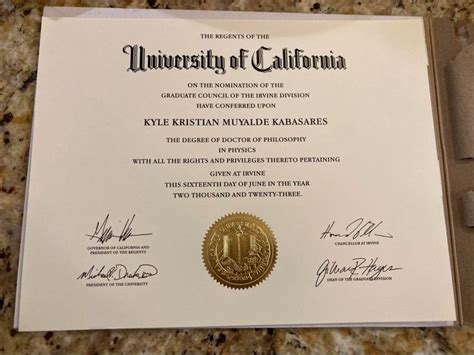 I Received My Phd Diploma In The Mail A Few Days Ago It Feels Surreal