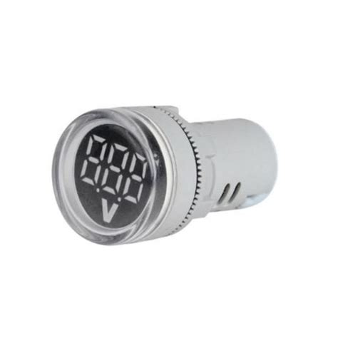 White AC60 500V 22mm AD16 22DSV Digital Voltmeter Indicator Buy Online