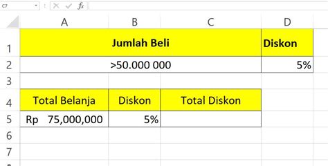 3 Cara Menghitung Persen Di Excel Persentase Diskon Uang Neicytekno