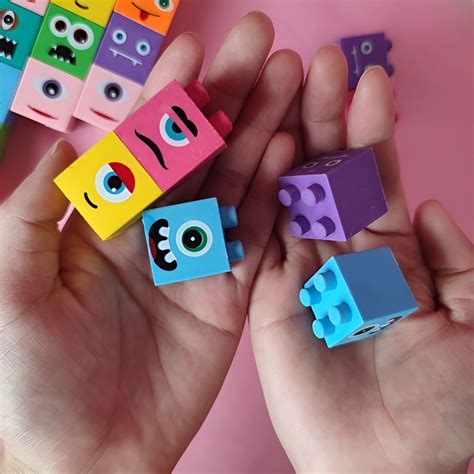 Buy Monster Block Erasers Set Of 4 Online In India