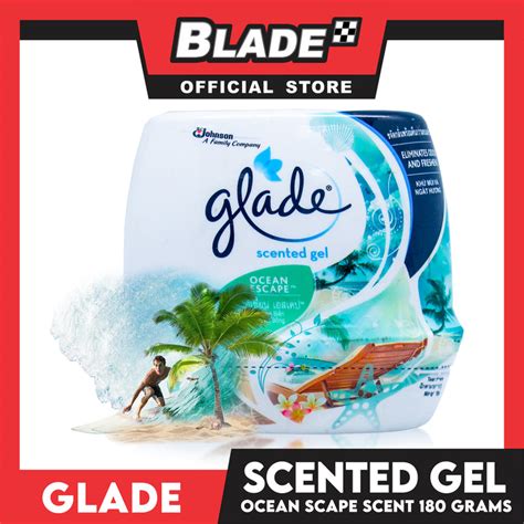 Glade Scented Gel Air Freshener 180g Ocean Escape Bladeph
