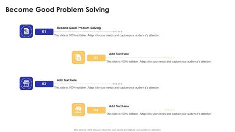 Become Good Problem Solving In Powerpoint And Google Slides Cpb PPT PowerPoint