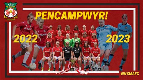 Champions Wrexham Afc Women Under 19s Seal Genero Adran U19s North