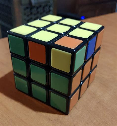 Got Stuck On Last Layer Each Try I Scramble It I Now Get Back To This
