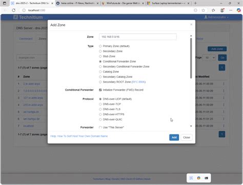 Homelab Build A Robust Dns Foundation Part 2 Using Technitium Dns Server On Windows Hybrid