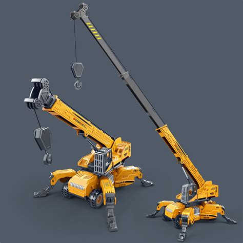 1 50 Scale Autocrane Toys Crane Truck Construction Vehicle Alloy Boom