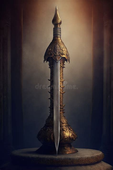 The Sword Of Rajendra Chola Historical Generative AI Stock