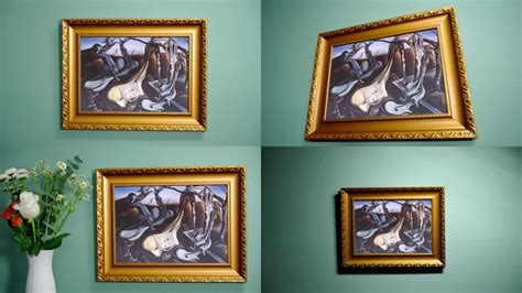 达利超现实主义超现实派世界名画视频素材下载