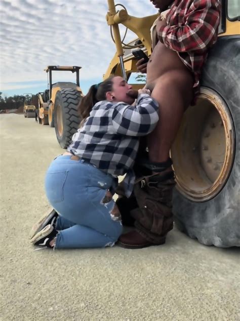 She Fucking Right Next To The John Deere