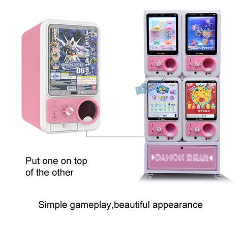 Epark Coin Operatedbouncy Balls Egg Capsule Toy Gachapon Vending