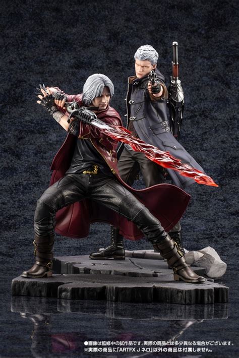 寿屋 Artfx J《鬼泣5》但丁、尼禄 18公仔 拆盒