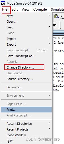使用modelsim 进行仿真分析(do文件方式) Csdn博客 使用modelsim 进行仿真分析(do文件方式) Csdn博客