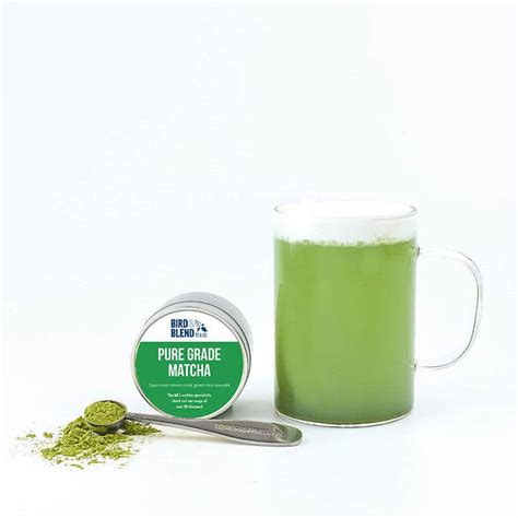 Matcha Green Tea Powder And Flavoured Matcha Bird And Blend Tea Co