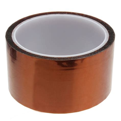 Термоскотч каптон Kapton 60мк 40мм x 33м каптоновый скотч термостойкий ...