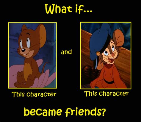 What If Jerry Became Friends With Fievel By Colmodo On Deviantart