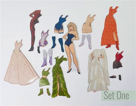 Taylor Swift Magnet Paper Doll Set One In 2024 Taylor Swift Tour