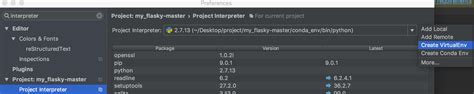 Pycharm Virtualenv Requirements Txt Wsg Python