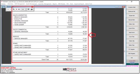 How To View Employee Income Ctc Report In Hrxpert Software